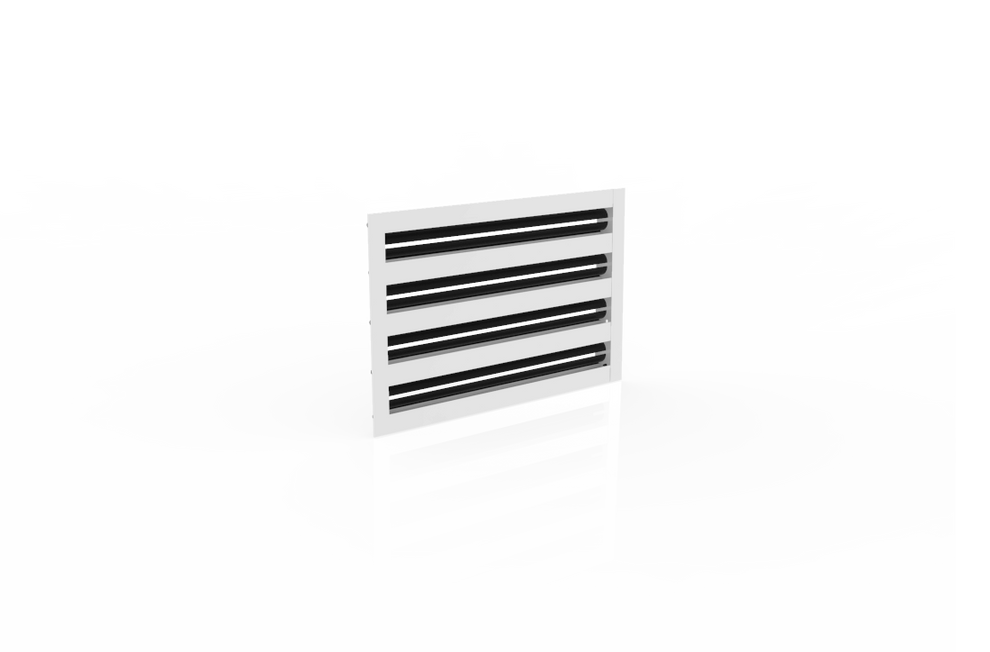 CRYPTIC - 8" Linear Slot Diffuser – 4 Slot Modern AC Vent Cover ...